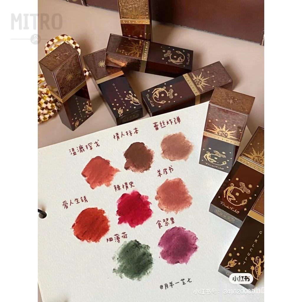 台灣－出貨全係列!Girlcult芝麻街脣釉 烈焰唇釉 M42口吐芬芳J43 怪誕盡頭晚熟戲精啞光脣彩 脣蜜 | 蝦皮購物