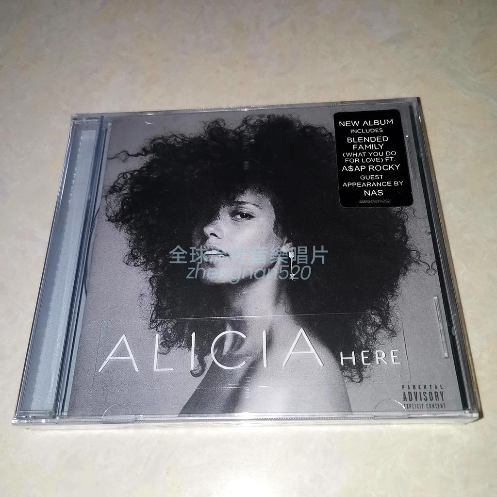 【原版】Alicia Keys HERE 專輯 CD 全新包裝 現貨速發 | 蝦皮購物