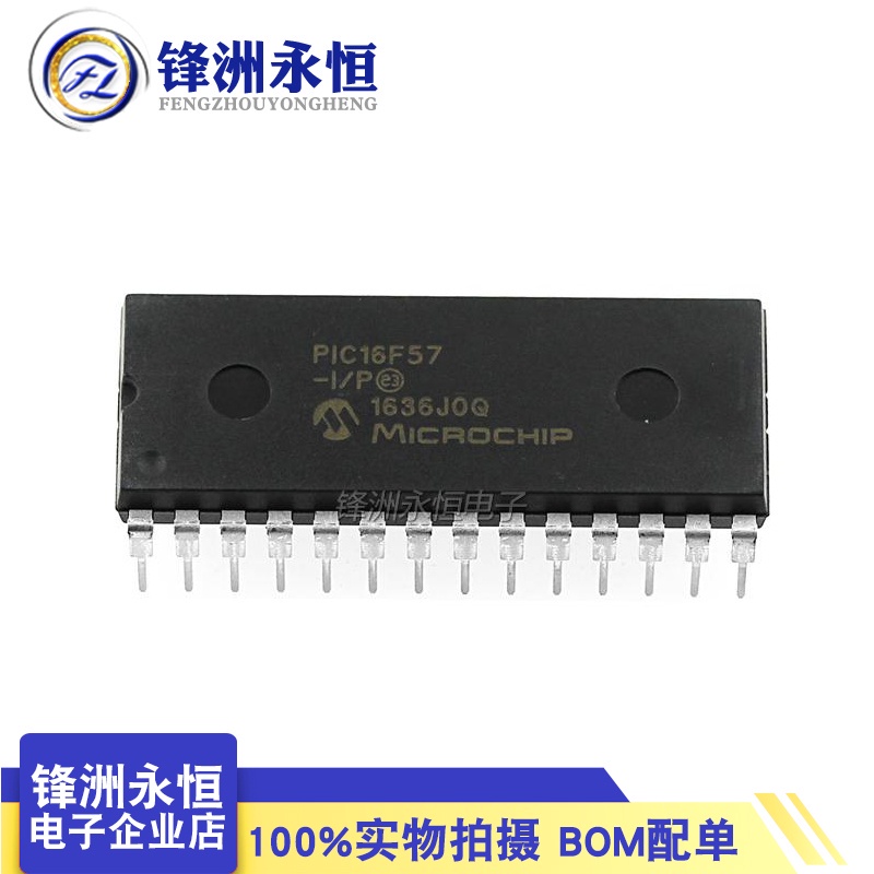 台灣現貨 開統編 PIC16F57-I/P DIP-28寬體 原裝單片機嵌入式處理器和控制器 16F57 | 蝦皮購物