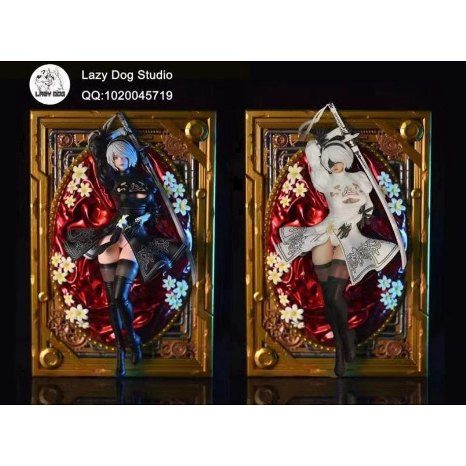 朝暮里 【正品 現貨】lazydog 相框尼爾2B小姐姐壁掛 限量手辦GK | 蝦皮購物