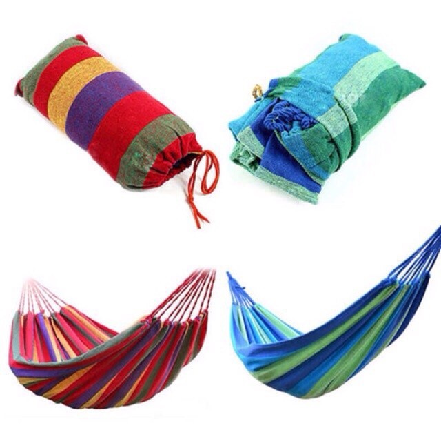 丸子精選Portable Cotton Rope Outdoor Hammock Duyan | 蝦皮購物