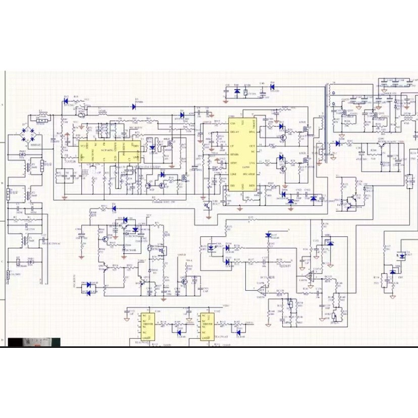【專業軟體】AC-DC 240W開關電源方案 PFC+半橋LLC AC100~240V輸入，DC 36V | 蝦皮購物