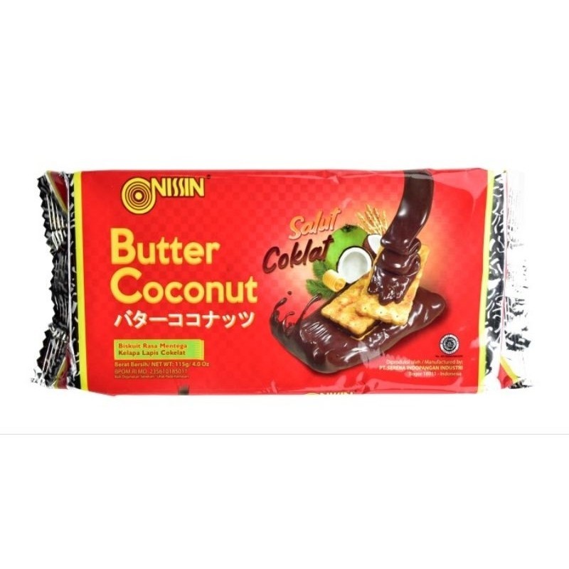 NISSIN BUTTER COCONUT CHOCOLATE 115g | 蝦皮購物