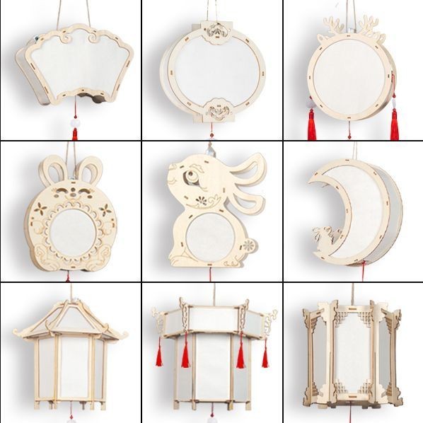 創意端午節燈籠手工diy材料包兒童手繪自制手提發光古風花燈宮燈|中秋|手作燈籠|【33小店】 | 蝦皮購物