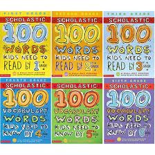 【華通書坊】Scholastic 100 Words Kids Need To Read 全系列 英文字彙建構 單字學習 | 蝦皮購物