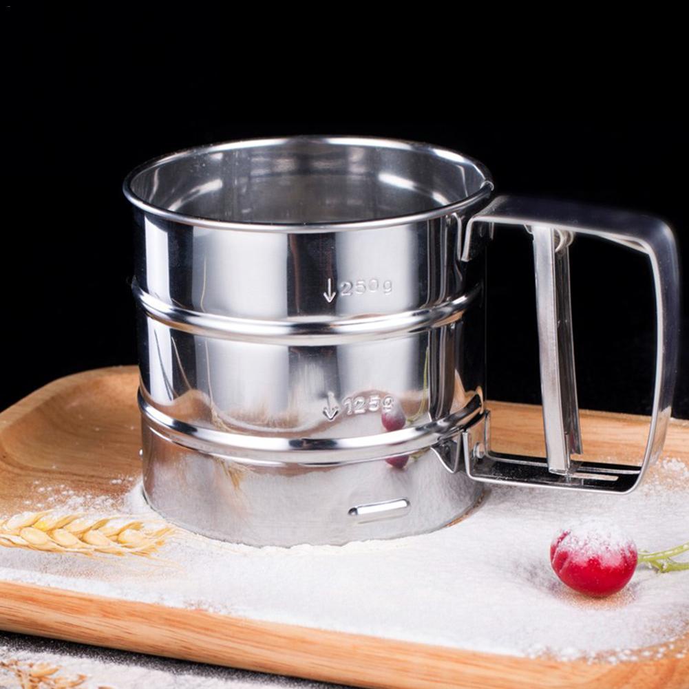 Handheld Stainless Steel Flour Sieve/ Powder Sifters /Hand-S | 蝦皮購物