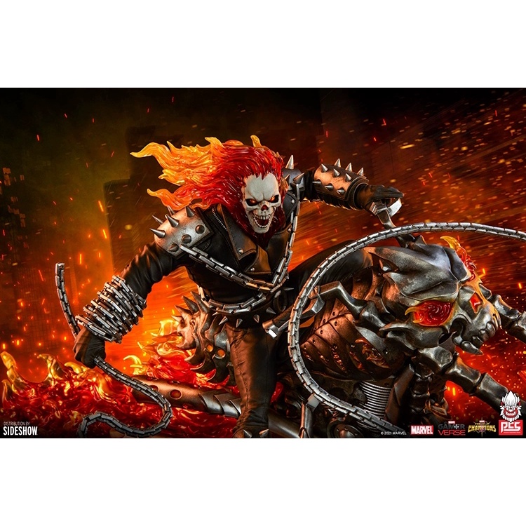 朝暮里 正版【現貨】Sideshow x PCS 1/6 Ghost Rider 惡靈騎士026 | 蝦皮購物