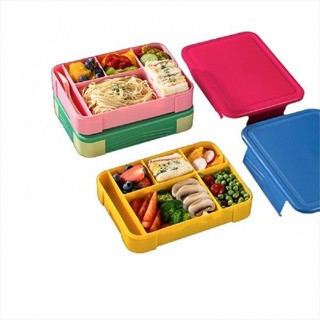 Lunch Box Rectangular For Children Student Worker Stackable | 蝦皮購物