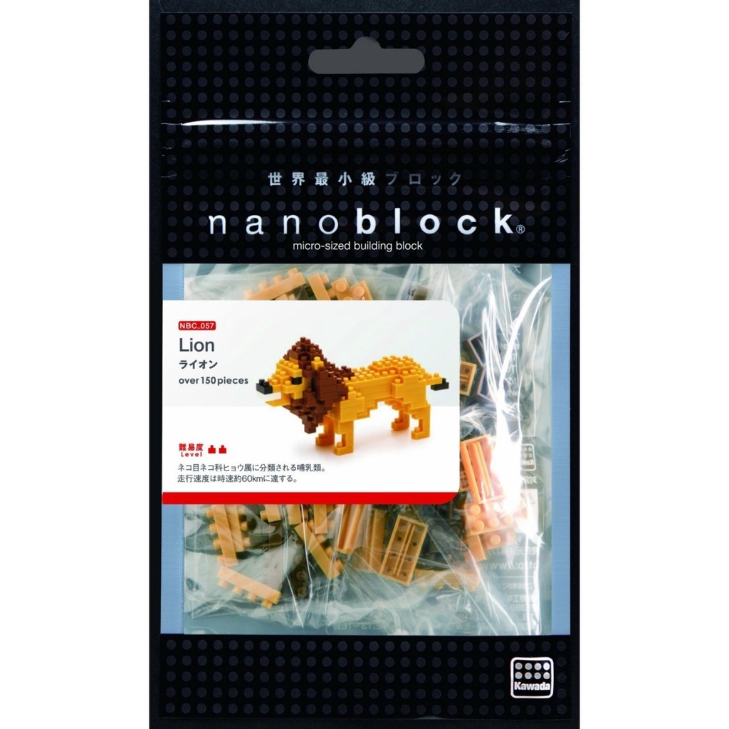 KWD Nanoblock 河田積木 迷你積木 獅子 NBC-057 | 蝦皮購物