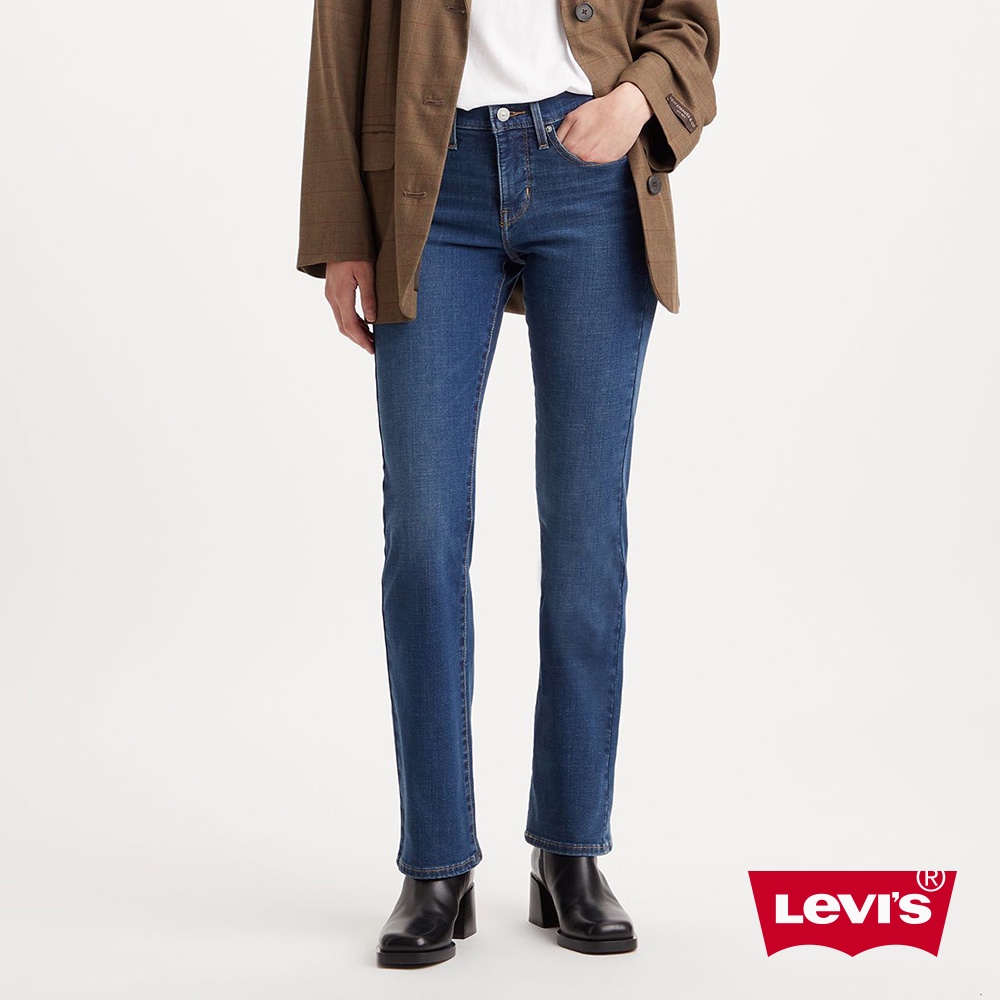 Levis 315中腰縮腹修身靴型牛仔長褲 / 精工中藍染水洗 / 彈性布料 女款 19632-0103 熱賣單品 | 蝦皮購物