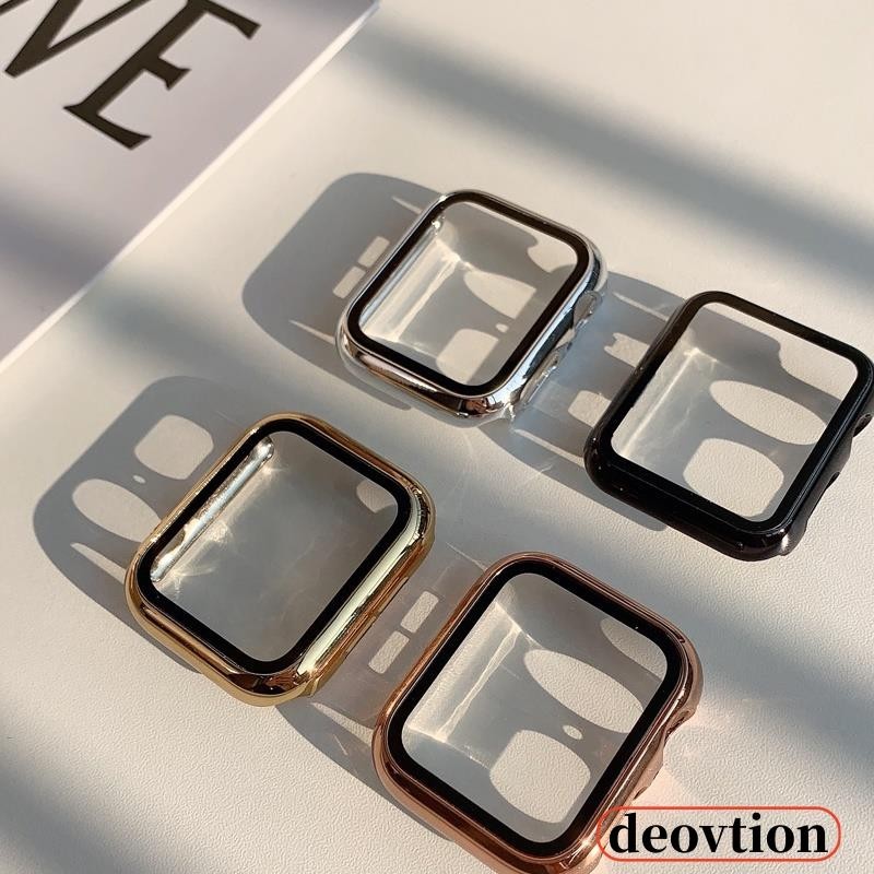 台灣出貨🔥電鍍一體式手錶殼 Apple watch s9 s8 7 6 se 蘋果手錶保護殼 電鍍保護殼 Ultra | 蝦皮購物