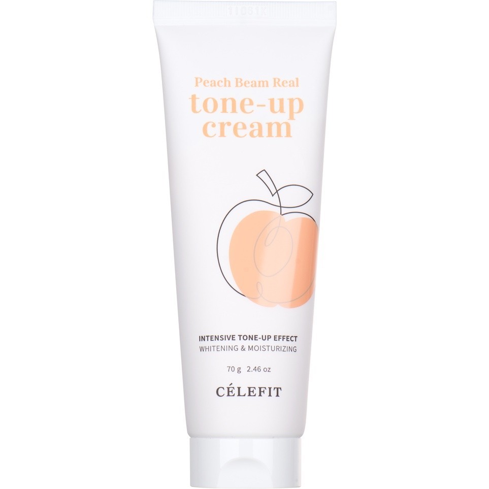 Celefit 蜜桃膚提亮素顏霜70g【三友藥妝Tomod's】 | 蝦皮購物