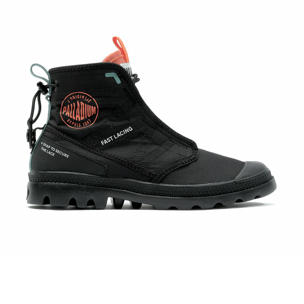 Palladium Pampa Travel Lite 男女 黑色 快速綁帶 潮流 軍靴 79104-008 | 蝦皮購物