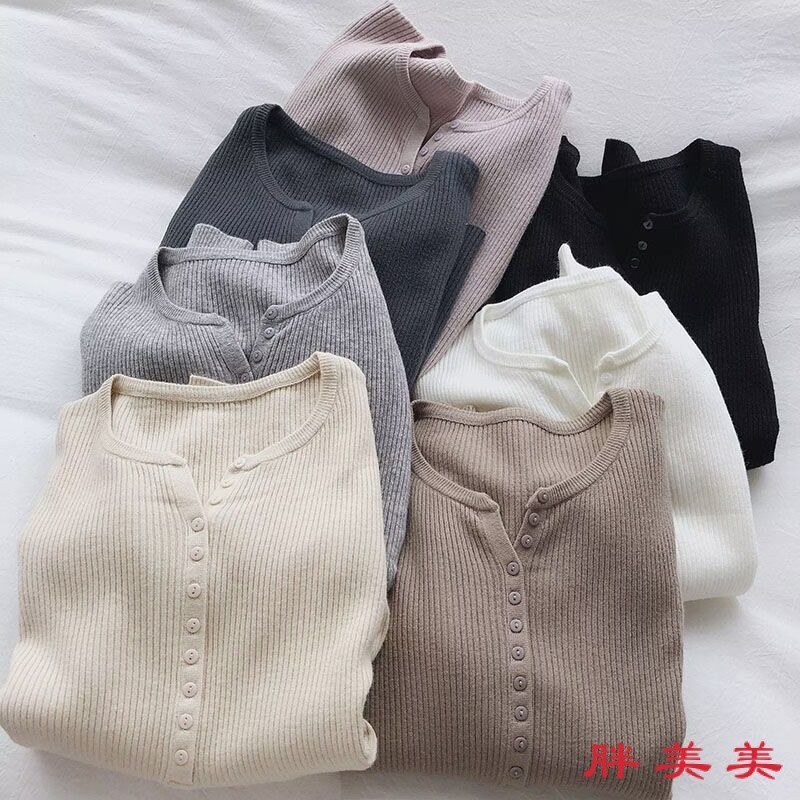 【M-5XL大尺碼】大尺碼毛衣 胖mm大碼200斤溫柔風軟軟糯糯毛衣女純慾風洋氣內搭秋冬打底上衣 | 蝦皮購物