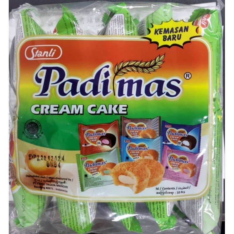 STANLI PADI MAS ANEKA CREAM CAKE 10pcs | 蝦皮購物