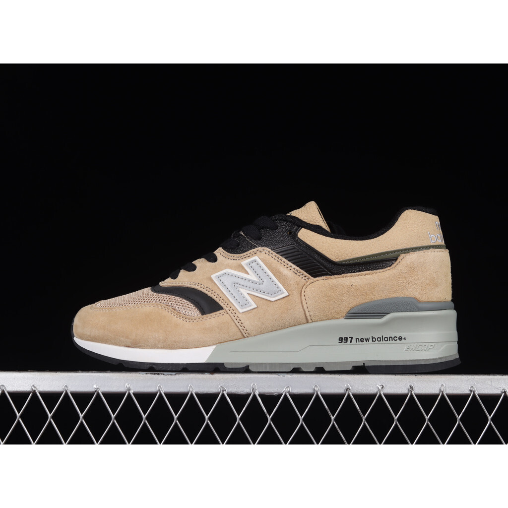 日本代購New Balance 997 NB 卡其 駝色 小麥色 麂皮 休閒 運動 慢跑鞋 男鞋 M997TNV | 蝦皮購物
