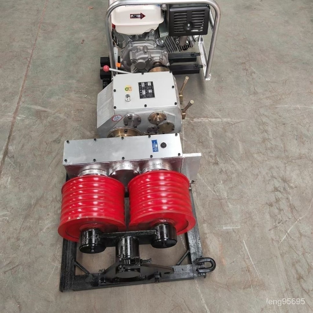 【熱銷機器】絞磨機 電動絞磨機 機動絞磨機 牽引機3噸5噸8噸10噸大馬力汽油捲揚機柴油電動絞磨機 VESM | 蝦皮購物