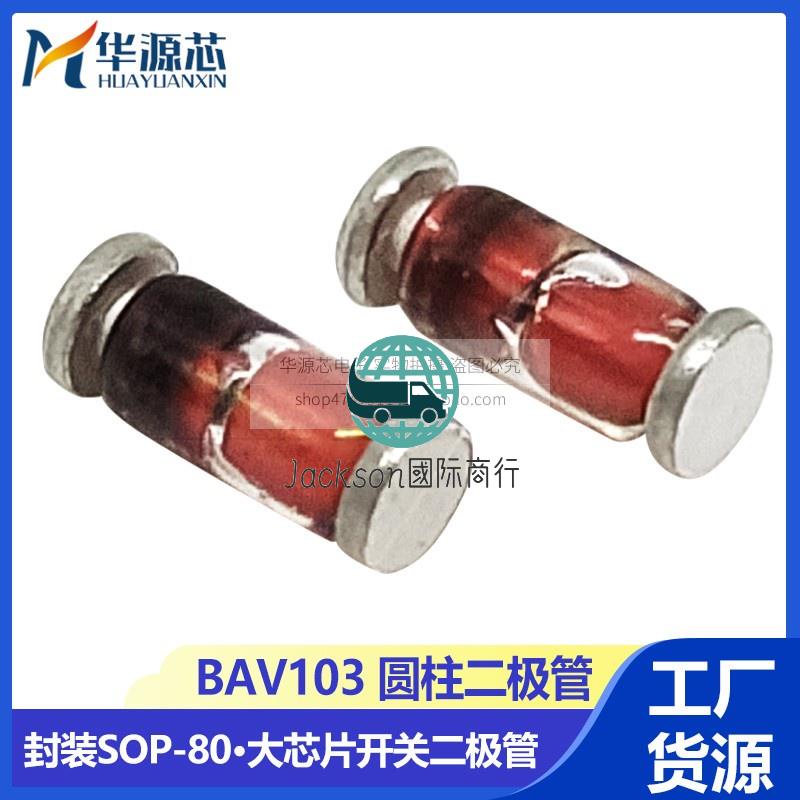 滿99出貨/圓柱二極管 BAV103 SOD-80封裝 大芯片開關二極管 LL34 1206 250V | 蝦皮購物