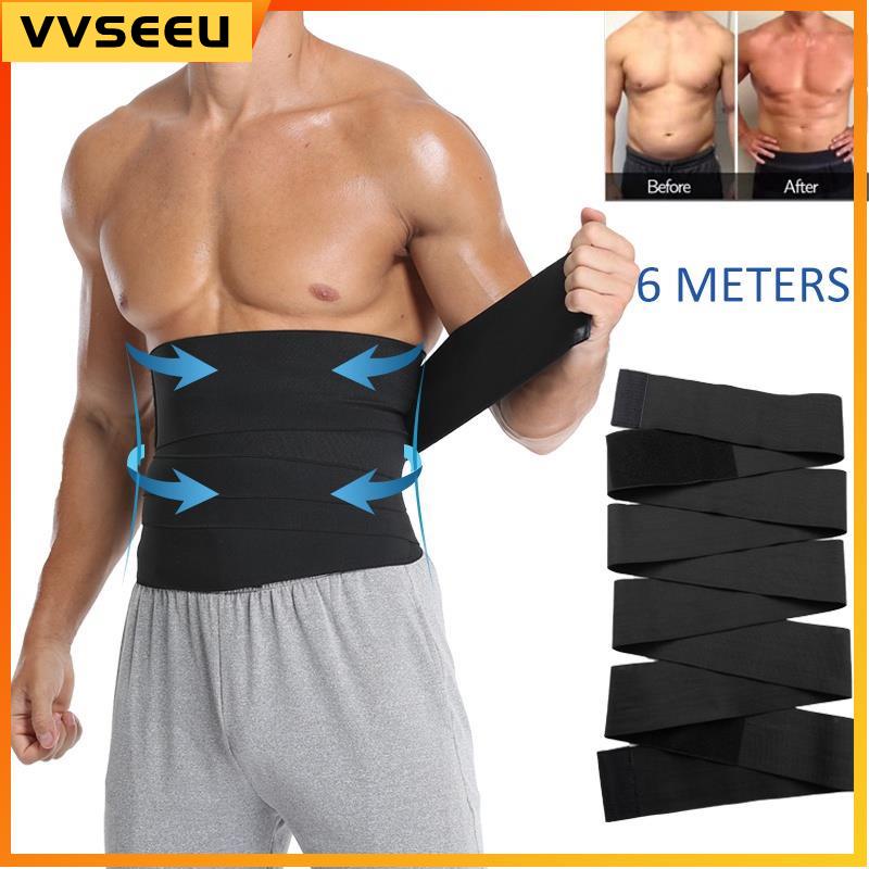 Bandage Wrap for Men Waist Trainer Body Shaper Stomach Contr | 蝦皮購物