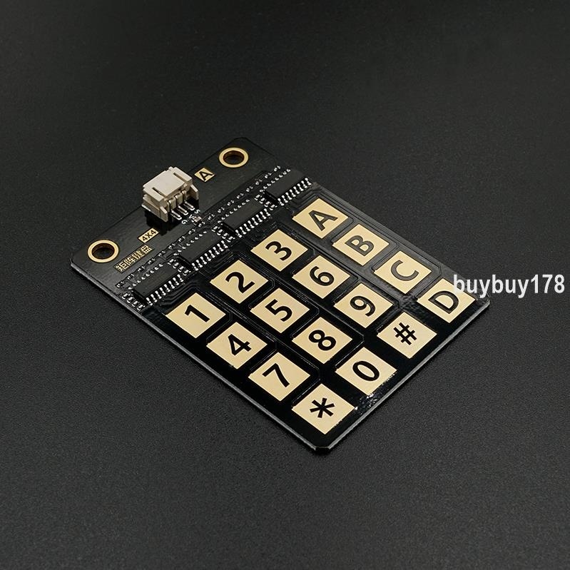 品質優選/For-Arduino 4X4矩陣鍵盤 電容式觸摸按鍵開關模塊 AD型兼容*買多優惠 | 蝦皮購物