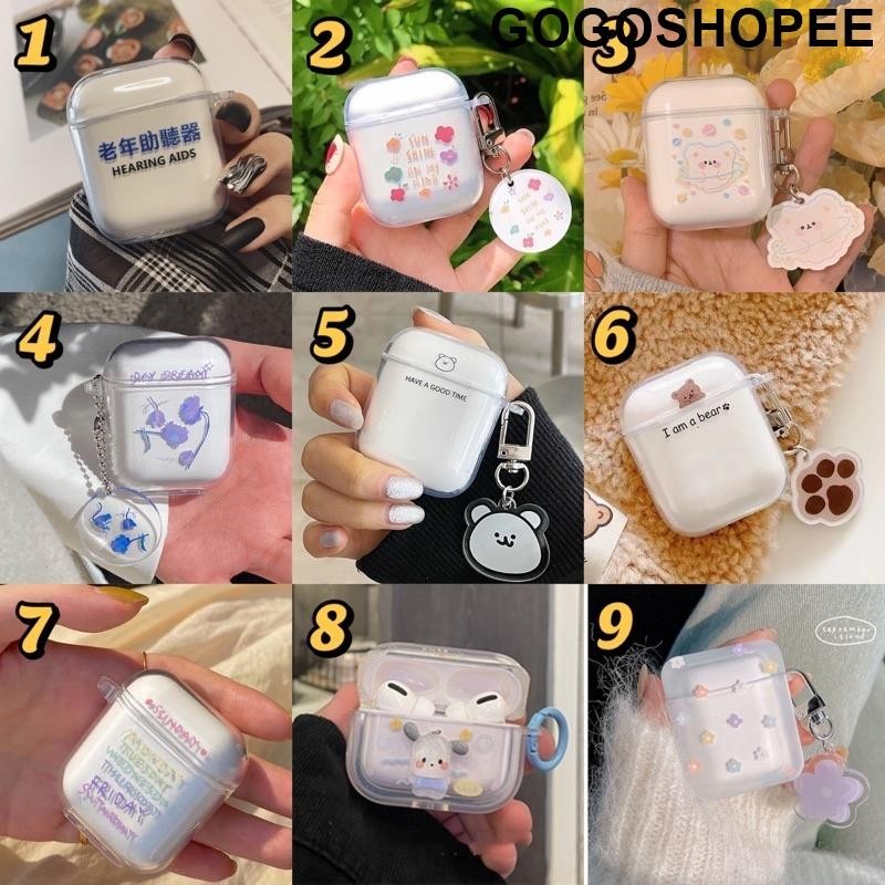 【gogo】🔥airpods 透明殼 1代 2代 Pro Pro2 3 軟殼 A7 保護殼 防摔殼 保護套 耳機殼 蝦皮購物