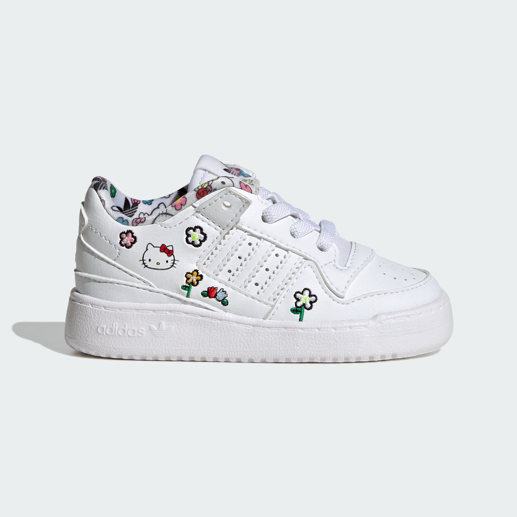 adidas HELLO KITTY X FORUM 休閒鞋 運動休閒鞋 復刻籃球 嬰幼童鞋 IG0302 官方直營 | 蝦皮購物