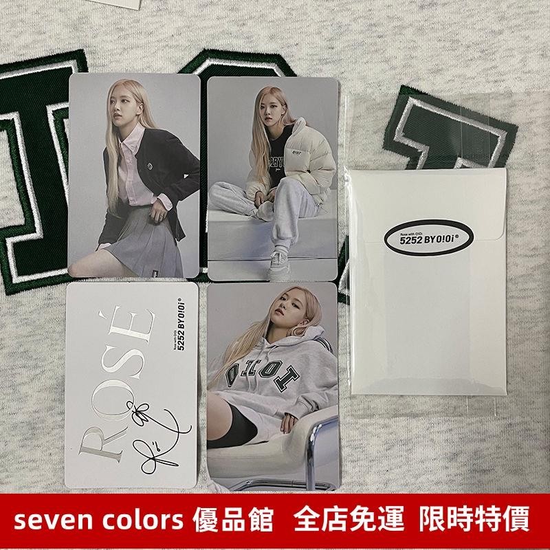 優選好物 官方熱銷 BLACKPINK oioi聯名 ROSE 樸彩英 小卡 rose 肉肉簽名正規 小卡 | 蝦皮購物