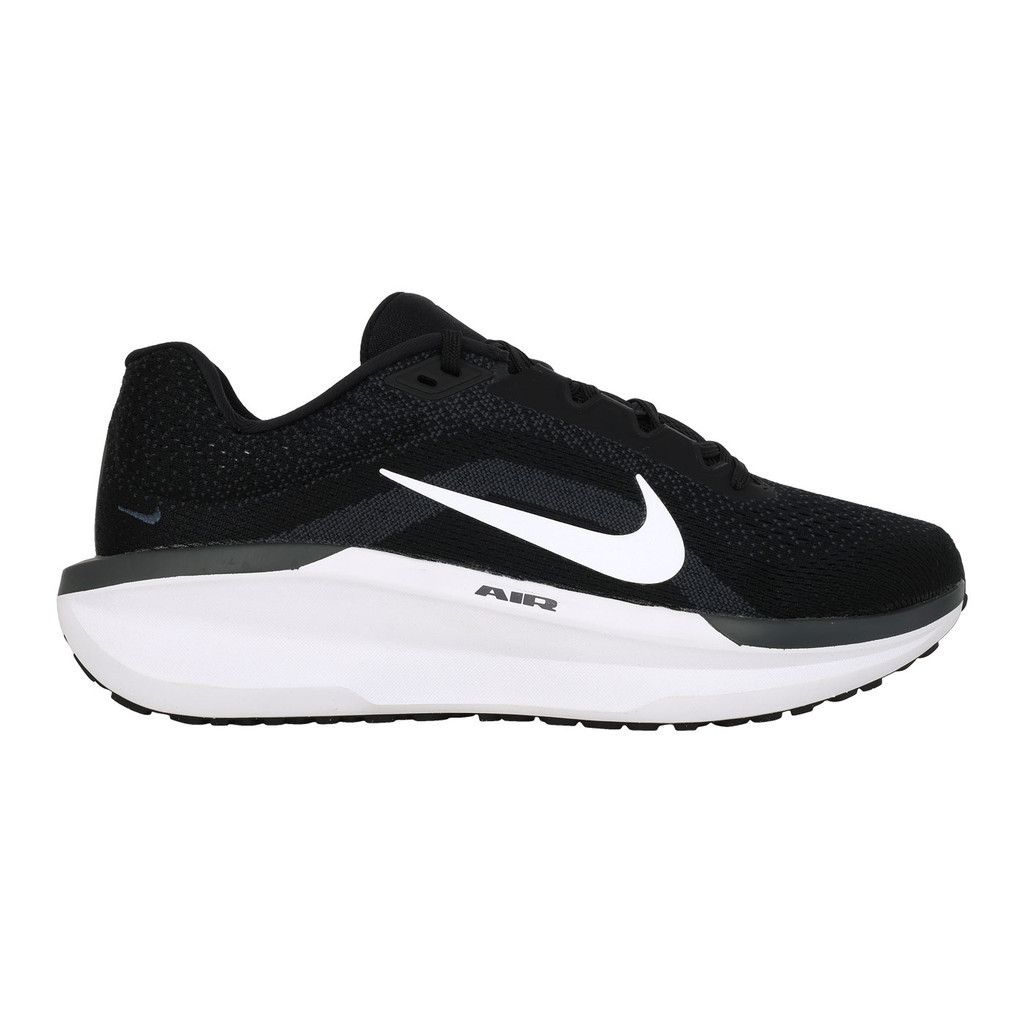 NIKE AIR WINFLO 11 男慢跑鞋( 慢跑 氣墊「FJ9509-001」 黑白灰 | 蝦皮購物