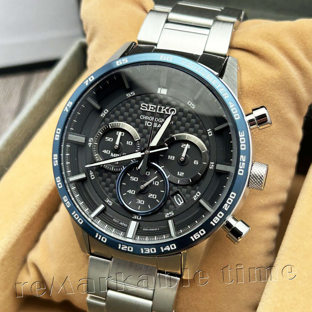 【SEIKO 三眼計時手錶】計時碼表男錶款SSB357/SSB357P1 | 蝦皮購物