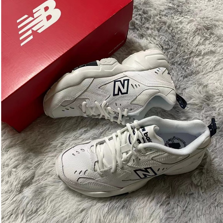 New balance 608 NB608 白藍 老爹鞋 白鞋 增高 慢跑鞋 休閒鞋 女鞋 WX608WT | 蝦皮購物