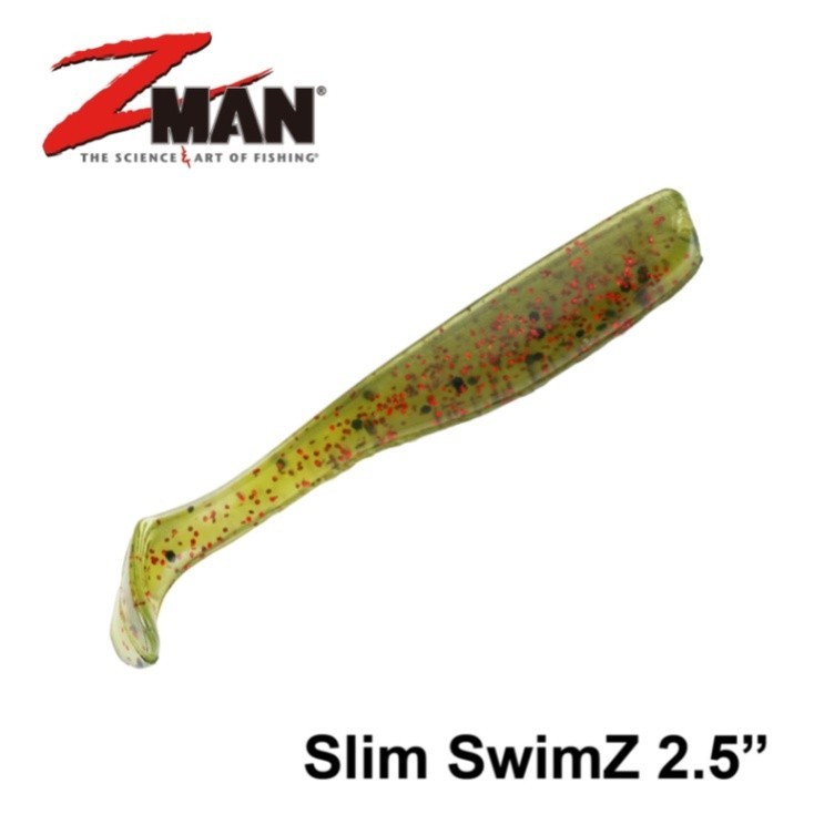 【小烏龜】美國製 ZMAN Slim SwimZ 2.5吋 T尾小魚 極度耐咬 路亞軟蟲 布拉魚 | 蝦皮購物