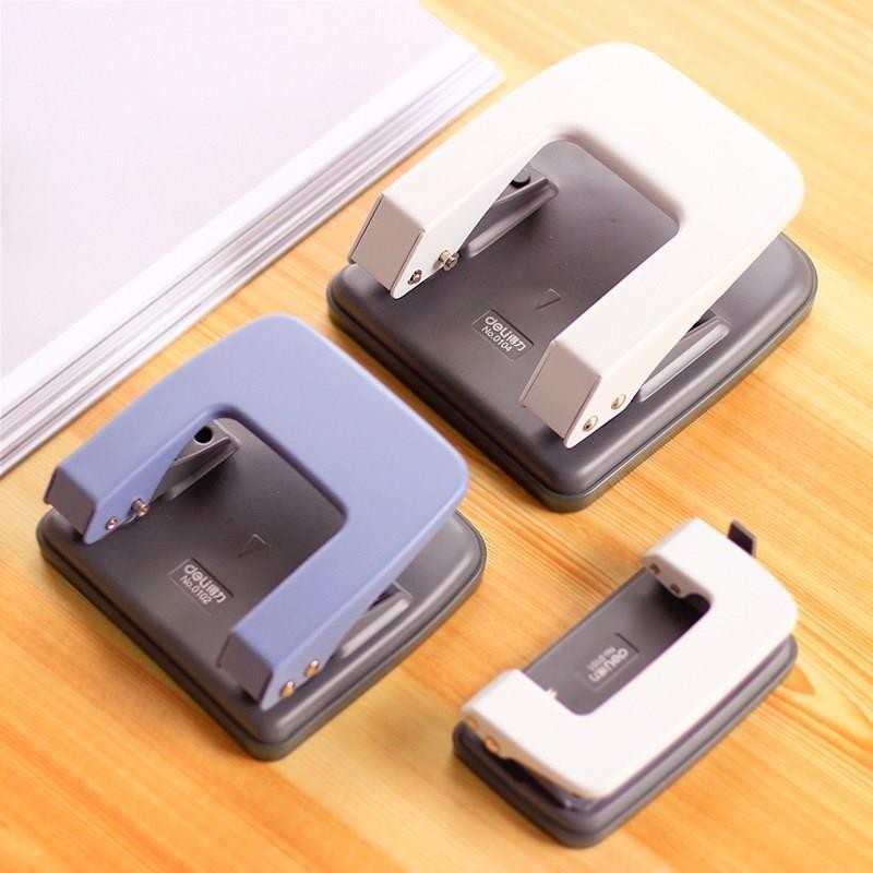 Deli hole punch machine double a4 puncher 6mm | 蝦皮購物