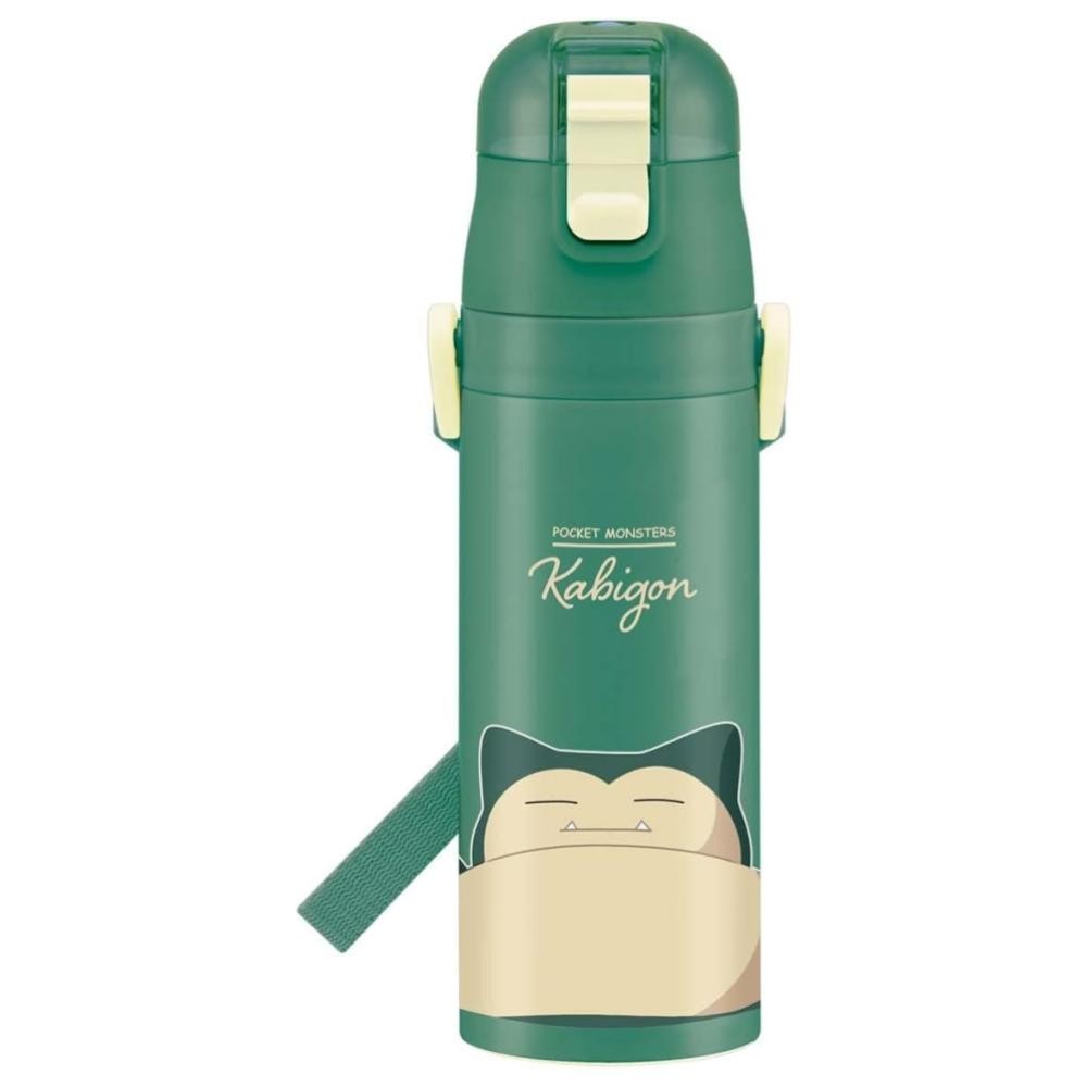 【模型君】 日本進口 神奇寶貝 精靈寶可夢 Pokemon 皮卡丘 不鏽鋼超輕量保冷水壺(SDC4/470ML/卡比獸) | 蝦皮購物