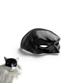 寵物玩具 Bat Cat Avenger Mask蝙蝠貓復仇者面具 貓咪面具 | 蝦皮購物