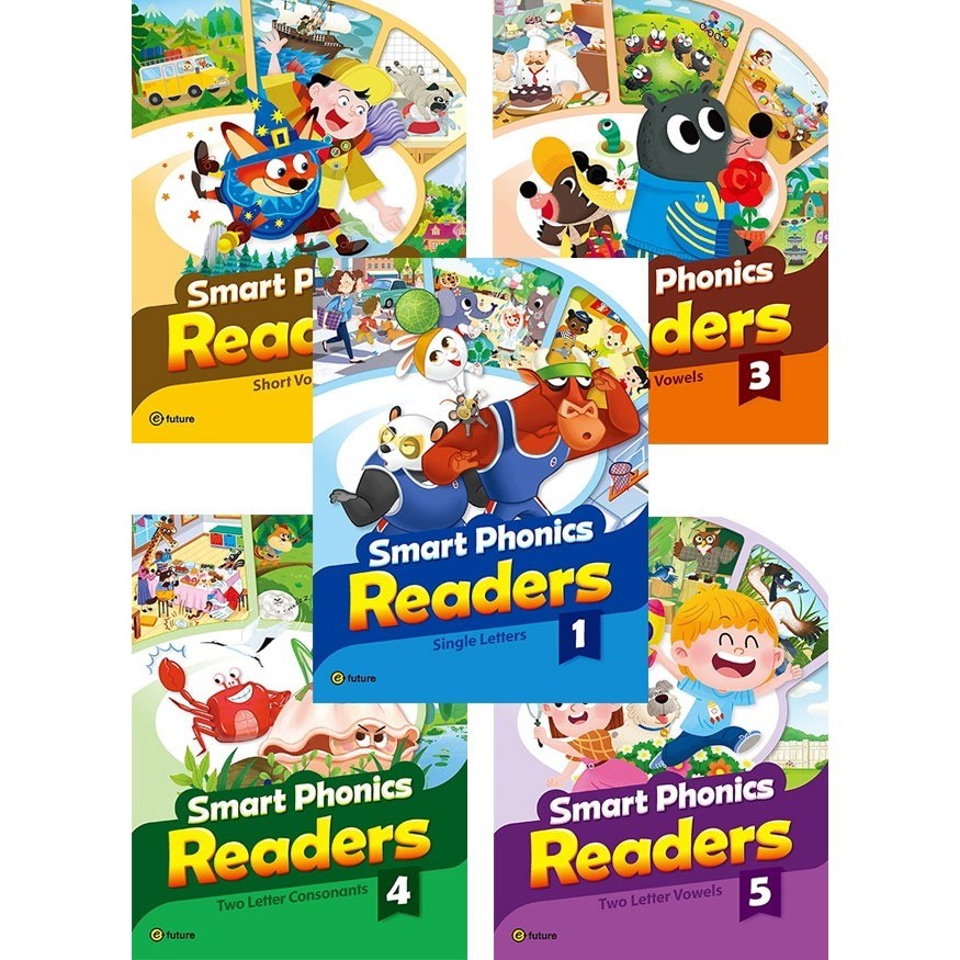 【華通書坊】Readers Smart Phonics Readers 系列(自然拼讀繪本)1~5 | 蝦皮購物