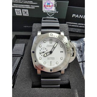 PANERAI 沛納海 Submersible PAM1223 白面 42mm 全新 20 | 蝦皮購物