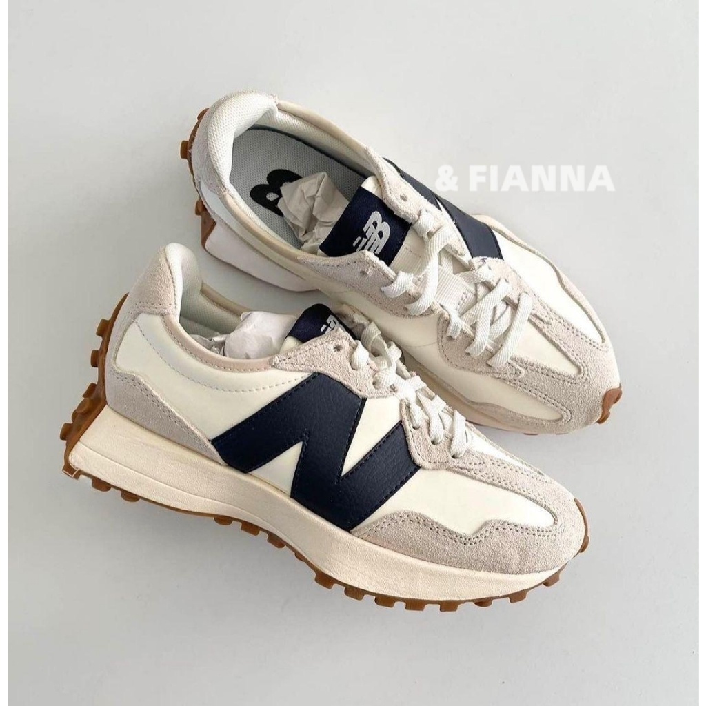 New Balance 327 焦糖底 大N NB327 酒紅 深藍 WS327KB WS327KA | 蝦皮購物