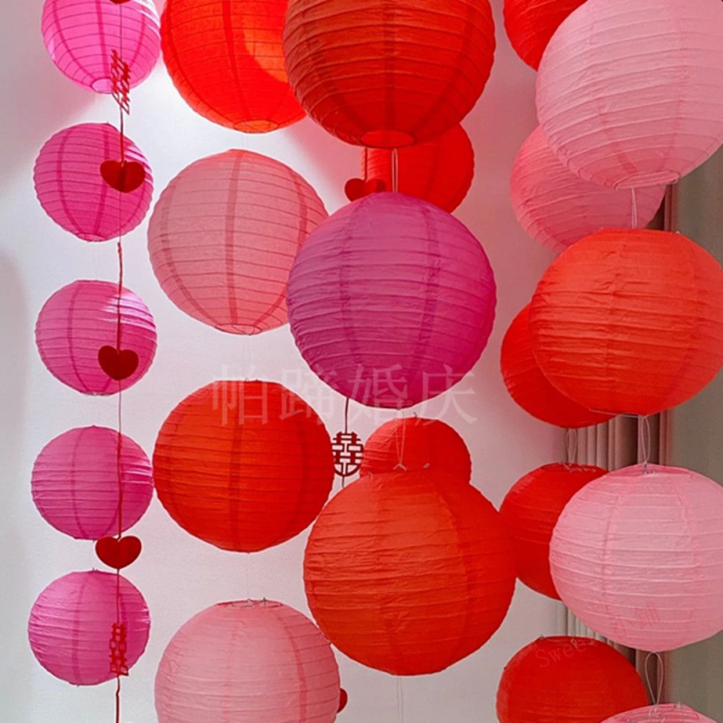 臺南出貨 紙燈籠 小燈籠 伸縮燈籠 彩繪燈籠 傳統燈籠 圓燈籠 喜慶用品結婚紅色紙燈籠幼兒園兒童手繪DIY燈籠 春節結婚 | 蝦皮購物