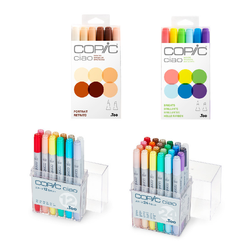 日本 Copic 馬克筆 Ciao 系列 單支 手繪 設計 動漫 專用 學生 軟頭 彩色 知名 畫手 三代 180 色 | 蝦皮購物