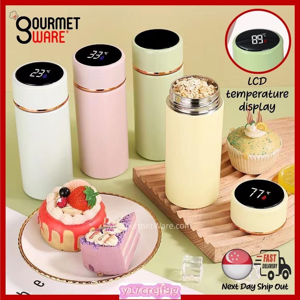 Mini Pocket Thermal Flask with Temperature Display | Stainle | 蝦皮購物