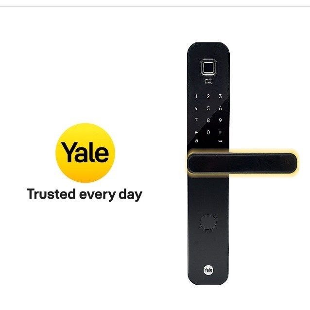 『寰岳五金』耶魯YALE YDM-7220 指紋 卡片 密碼 鑰匙 藍牙(選購)/遠端(選購)【優惠方案請私訊】 | 蝦皮購物