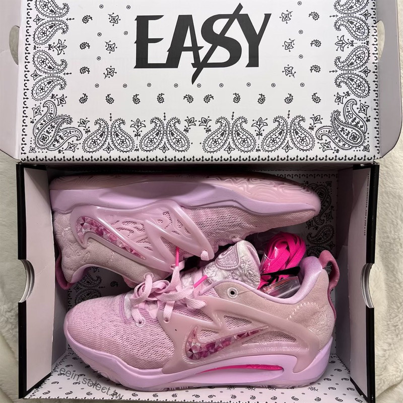 【正品】Nike KD15 EP Aunt Pearl 粉紅 低筒籃球鞋 杜蘭特 乳癌配色 DQ3852-600 | 蝦皮購物