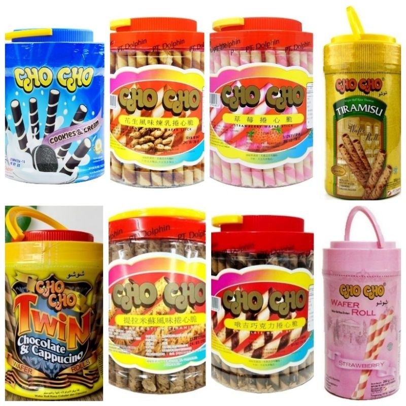 CHO CHO WAFER STICK 力捲心餅 260g - 700g ANEKA RASA | 蝦皮購物