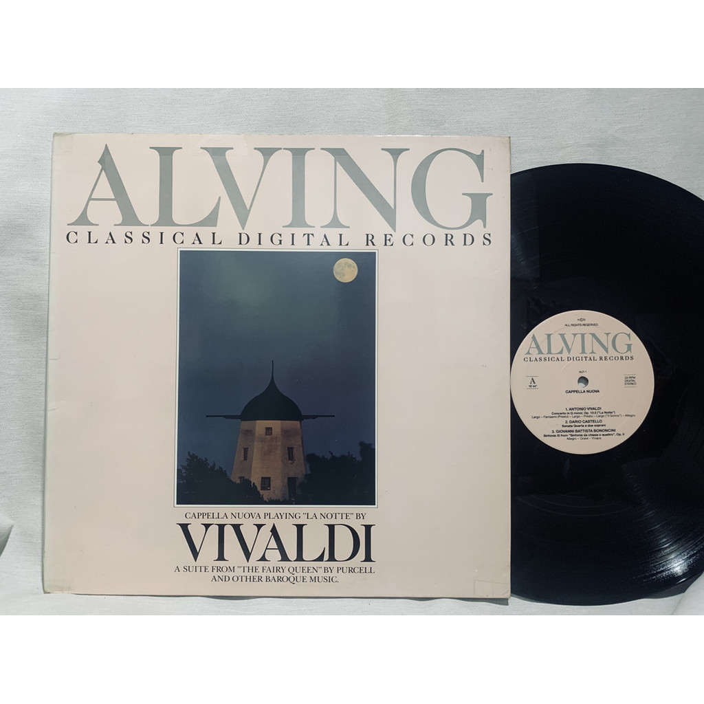 240729/Alving-ALP-1/韋瓦第-協奏曲"夜"/普賽爾-仙后/坎培拉諾瓦合奏團/瑞典發燒唱片 | 蝦皮購物