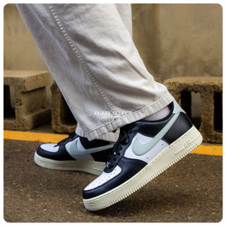 Nike Air Force 1 黑白 灰勾 奶油底 復古 FQ6848-101 | 蝦皮購物