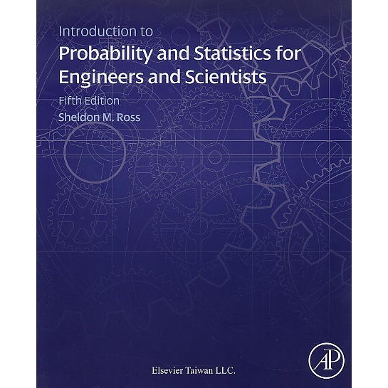 Intro to Probability & Statistics for Engineers & Scientists 9789869684569 | 蝦皮購物
