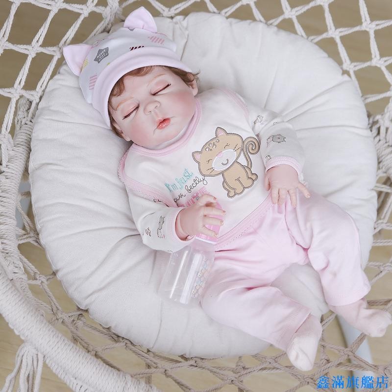 【鑫滿旗艦店】56CM reborn baby doll full body仿真嬰兒 | 蝦皮購物