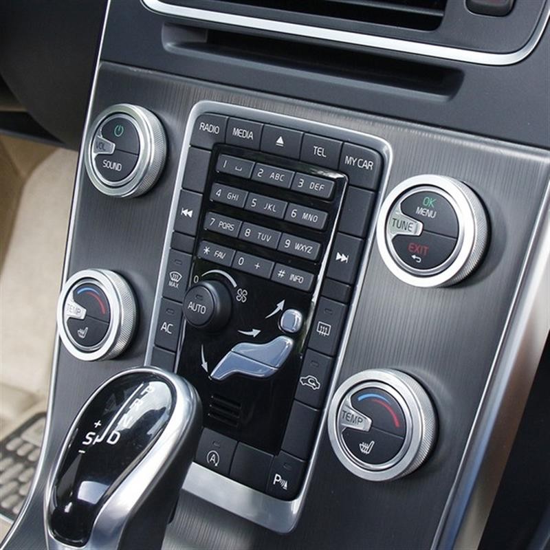 🔥台灣熱賣🔥VOLVO沃爾沃S60 V60 XC60 S60L S80 V40 改裝音響 冷氣 金屬 旋鈕 | 蝦皮購物