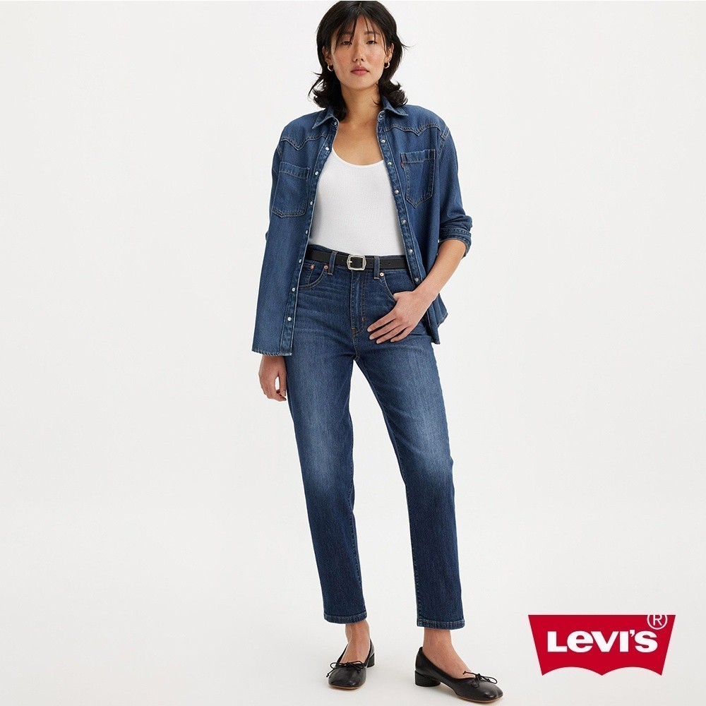 Levis 女款 高腰修身窄管牛仔長褲 Performance Cool 85873-0130 熱賣單品 | 蝦皮購物