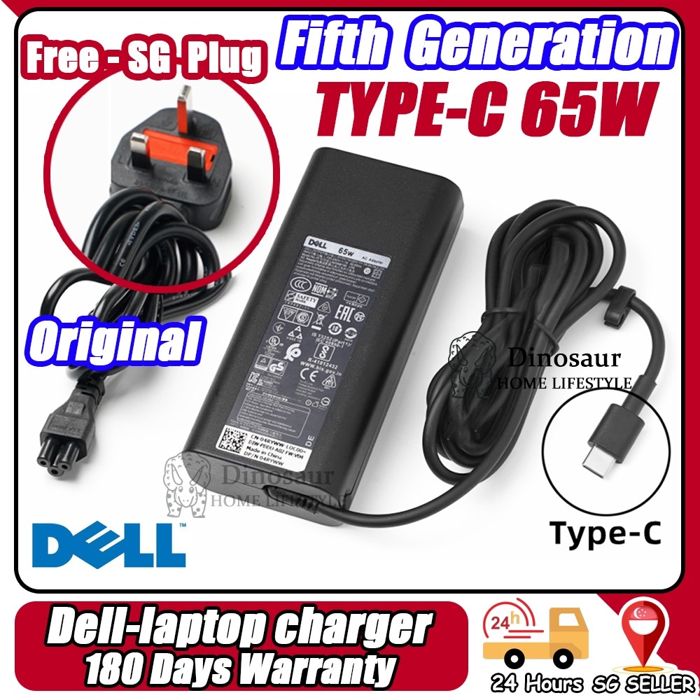 - Original DELL 65W 20V 3.25A Type C AC Power Adapter For DE | 蝦皮購物